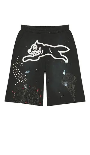 ICECREAM Milk Shake Terry Shorts In Grey