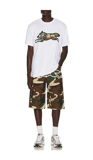 ICECREAM Camo Dog Short Sleeve Tee
