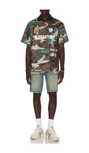 ICECREAM Camouflage Soccer Jersey