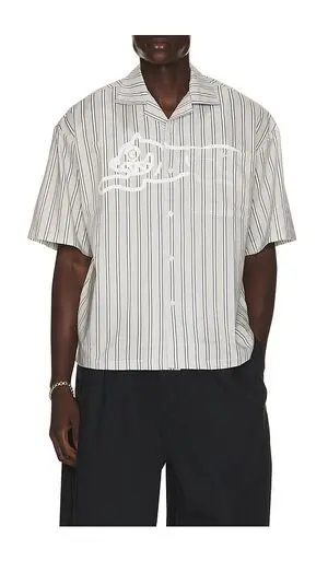 ICECREAM Giant Short Sleeve Shirt In Grey - Microchip