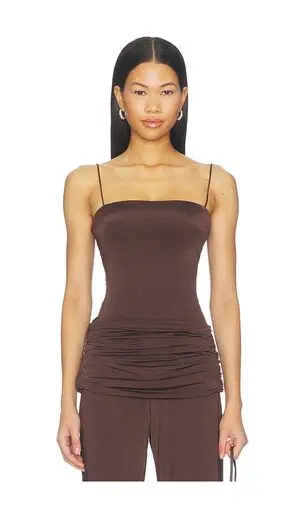 Amanda Uprichard Pippa Top In Brown