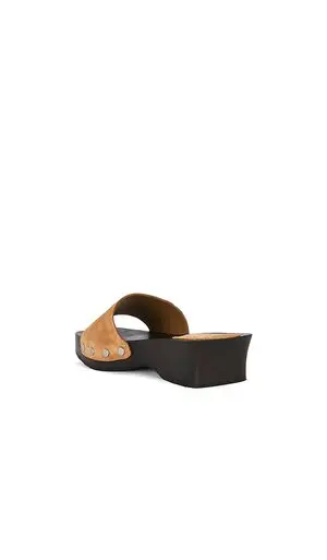 Madewell Vanessa Suede Clog In Brown