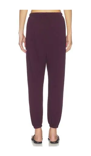 FREECITY Large Sweatpant In Burgundy