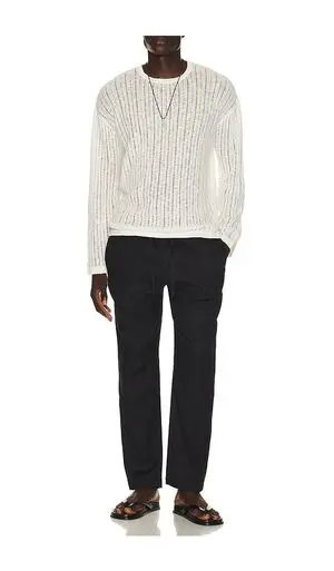 Frescobol Carioca Oscar Linen Chino Pant