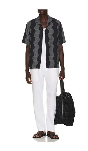 Frescobol Carioca Oscar Linen Chinos