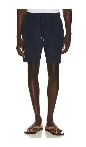 Frescobol Carioca Augusto Terry Cotton Blend Shorts