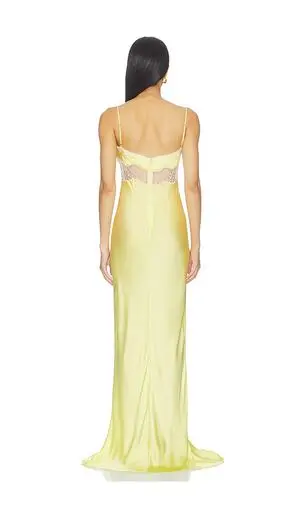 ASTA RESORT Arlette Hand Beaded Dress In Green