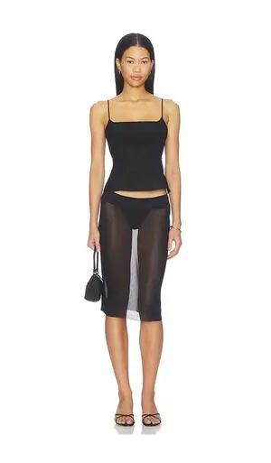 ST. AGNI Stretch Silk Cami