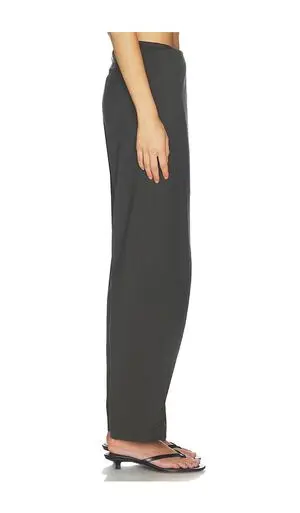 ST. AGNI Wrap Rouleau Pants In Grey