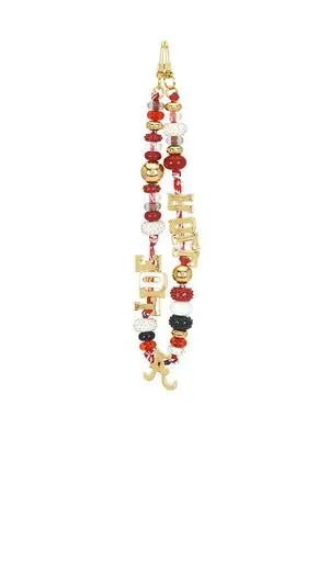 Baublebar University Of Alabama Beaded Phone Strap In Red