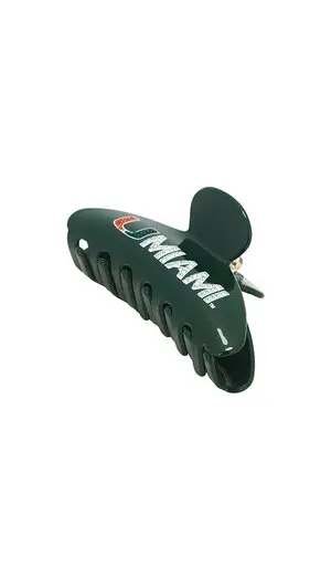 Baublebar University Of Miami Claw Clip - Green