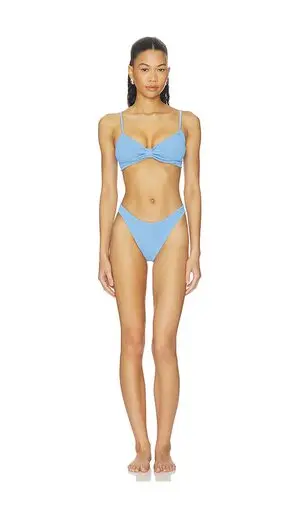 Hunza G Alicia Bikini Set - Cornflower