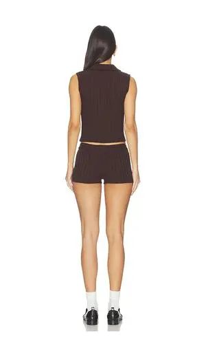 ALL THE WAYS Leia Knit Short Set