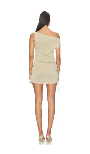 Lioness Original Sin Mini Dress In Cream