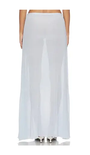 Lioness Maxi Skirt - Soft Blue
