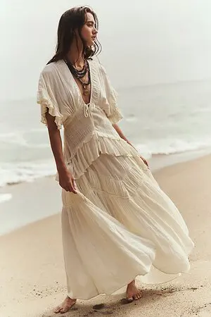 Free People Camilla Maxi Dress - Moonglow