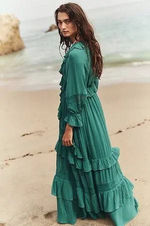 Free People Isobel Maxi Dress - Bayou