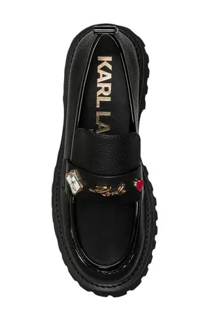 Karl Lagerfeld Paris Greenly Platform Loafer