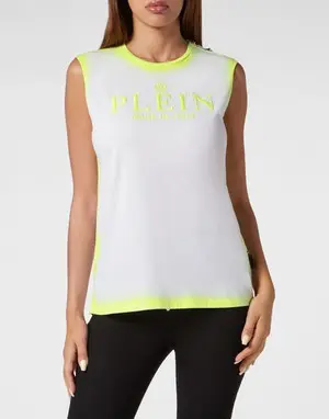 Philipp Plein Tank Top Fluo