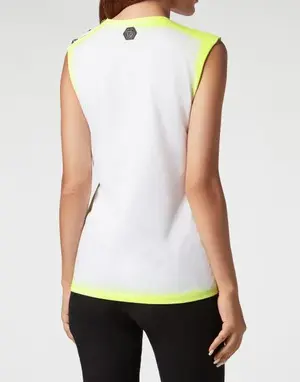 Philipp Plein Tank Top Fluo