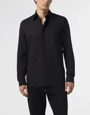 Philipp Plein Sugar Daddy Cut Shirt All-over Strass