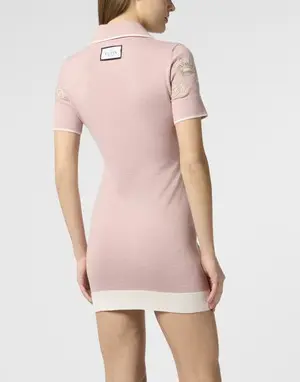 Philipp Plein Mini Dress Butterfly Tattoo