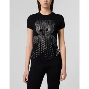 Philipp Plein T-shirt Sexy Pure Fit Teddy Teddy Bear - Black