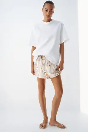 H&m Cotton Balloon Skirt