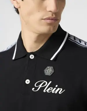 Philipp Plein Piquet Polo T-shirt Plein Tennis