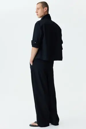 H&m Loose-fit Pants - Black