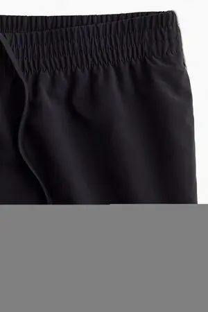 H&m Loose Fit Nylon Track Pants - Black/sport 92