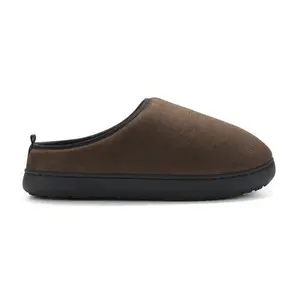 ALPINE NORTH Canmoreinsulated Faux Suede Slippers - Coffee