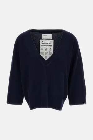 Extreme Cashmere N.491 V-neck Sweater - Blu