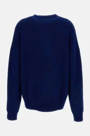 Extreme Cashmere N.496 Crew Neck Zip Sweater - Blu