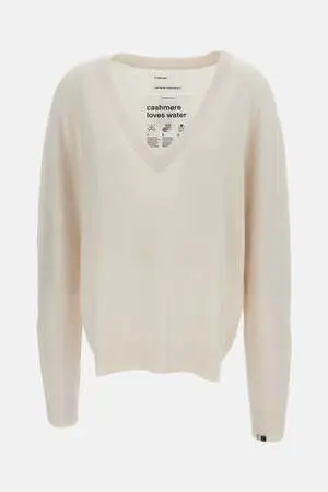 Extreme Cashmere N.492 V-neck Sweater Ben - Beige
