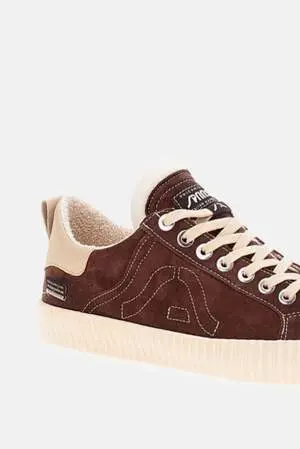 SPRINGA Wavy Suede Sneakers