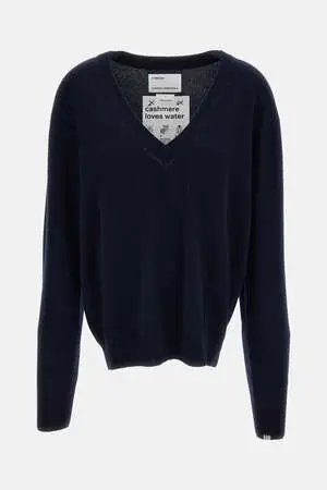 Extreme Cashmere Extreme Cashmere X N.492 V-Neck Sweater Blu