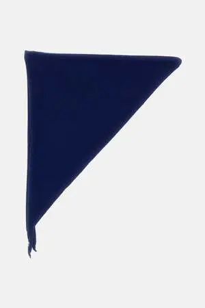 Extreme Cashmere N.35 Bandana Triangle Scarf - Blue