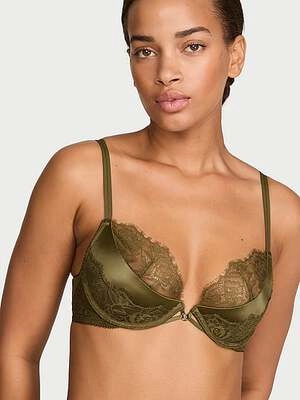 Victoria's Secret Very Sexy Low-cut Push-up Bra Green