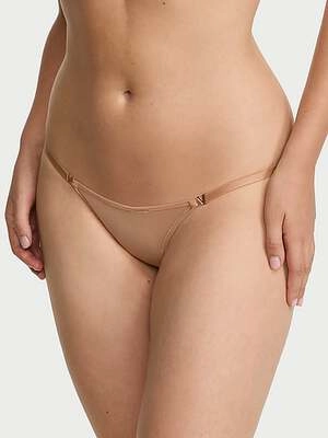 Victoria's Secret Love Cloud Itsy String Thong Panty - Beige