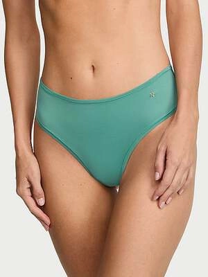 Victoria's Secret Love Cloud Mid-rise Thong Panty - Blue