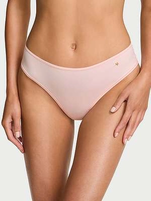 Victoria's Secret Love Cloud Mid-rise Thong Panty - Pink