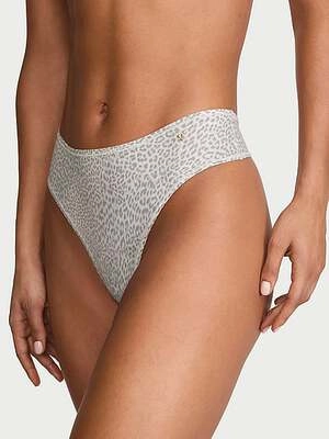 Victoria's Secret Love Cloud Mid-rise Thong Panty - Print