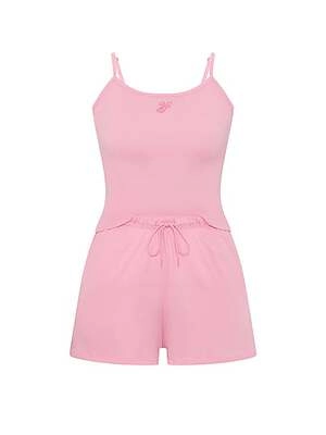 Victoria's Secret 100% Cotton Cami & Short Set - Pink