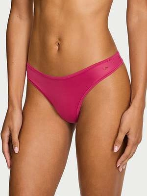 Victoria's Secret Love Cloud High-leg Scoop Thong Panty Pink