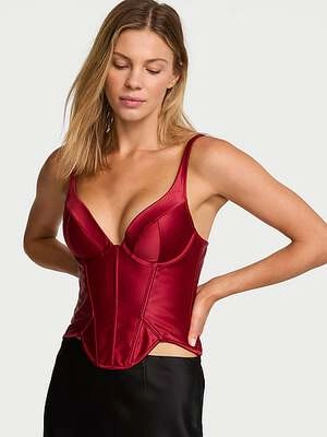 Women's Silk Corset Lingerie