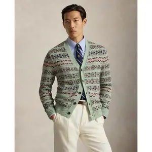 Ralph Lauren Fair Isle V-neck Cardigan
