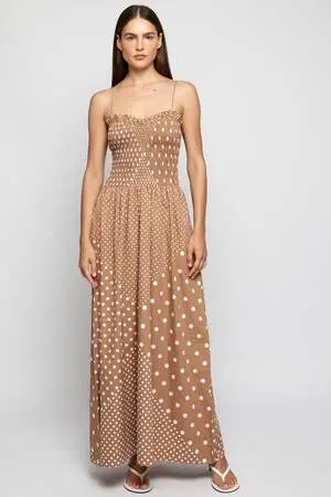 SWF Ruffled Bodice Midi - Split Decision