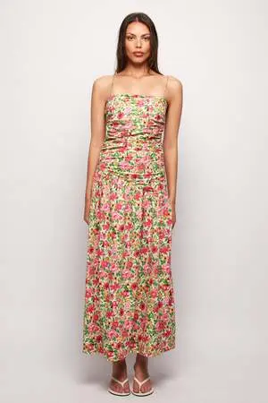 SWF Ruched Strap Maxi