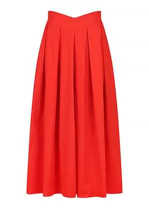 SWF V Front Midi Skirt - Love Language
